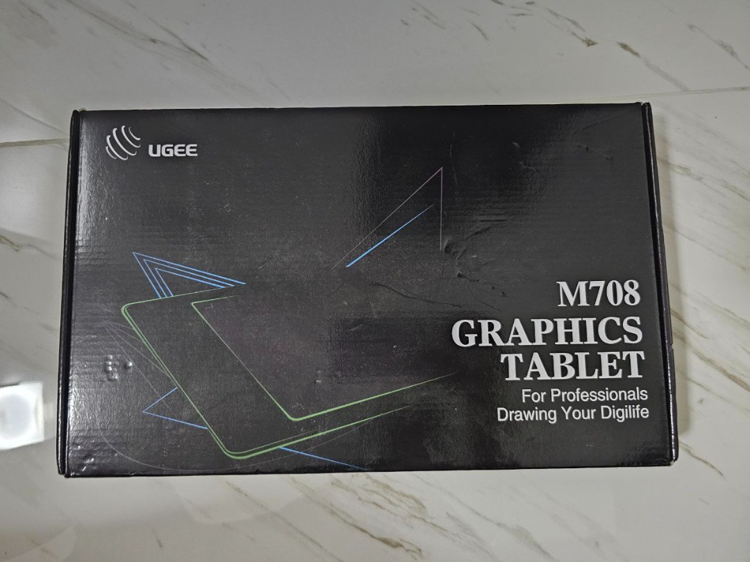 UGEE M708 V3 Graphics Drawing Tablet,10X6 Inches Drawing Digital Tablet ...