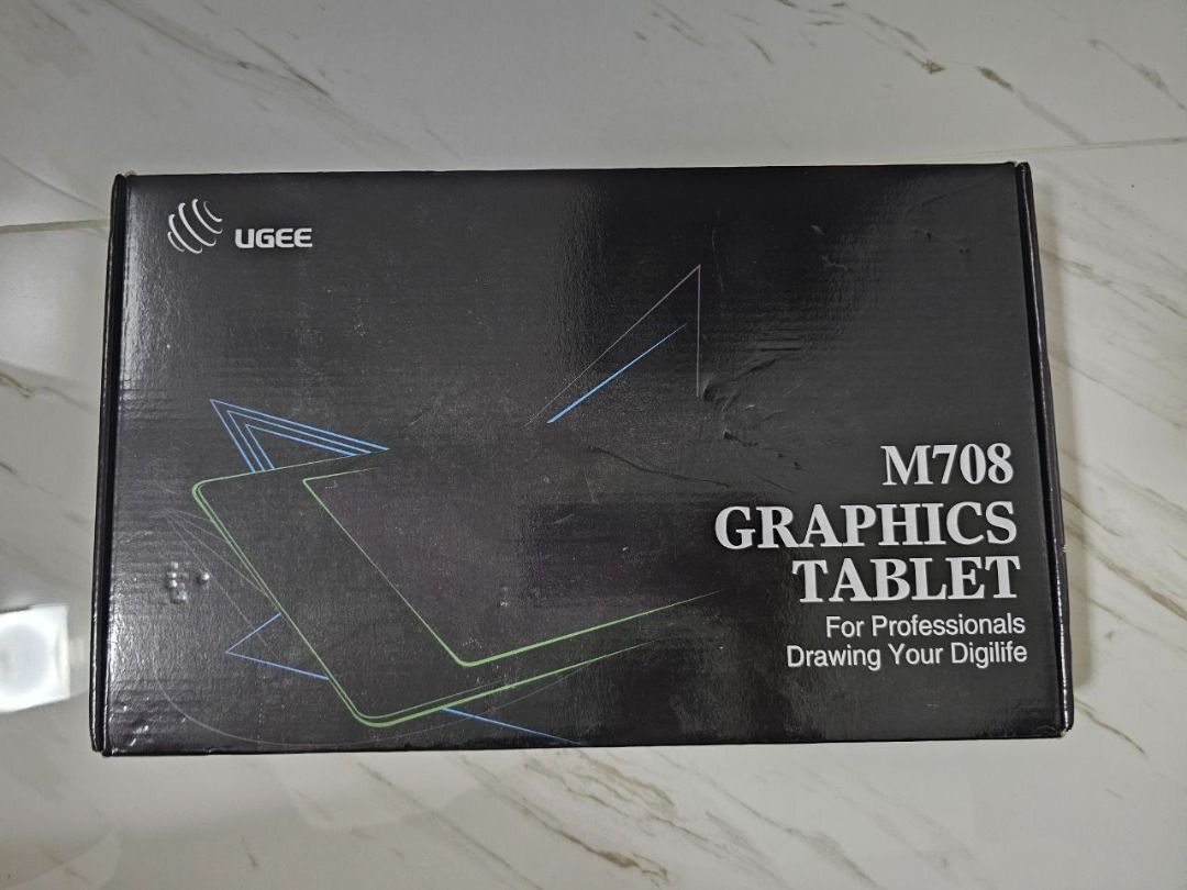 UGEE M708 V3 Graphics Drawing Tablet,10X6 Inches Drawing Digital Tablet ...