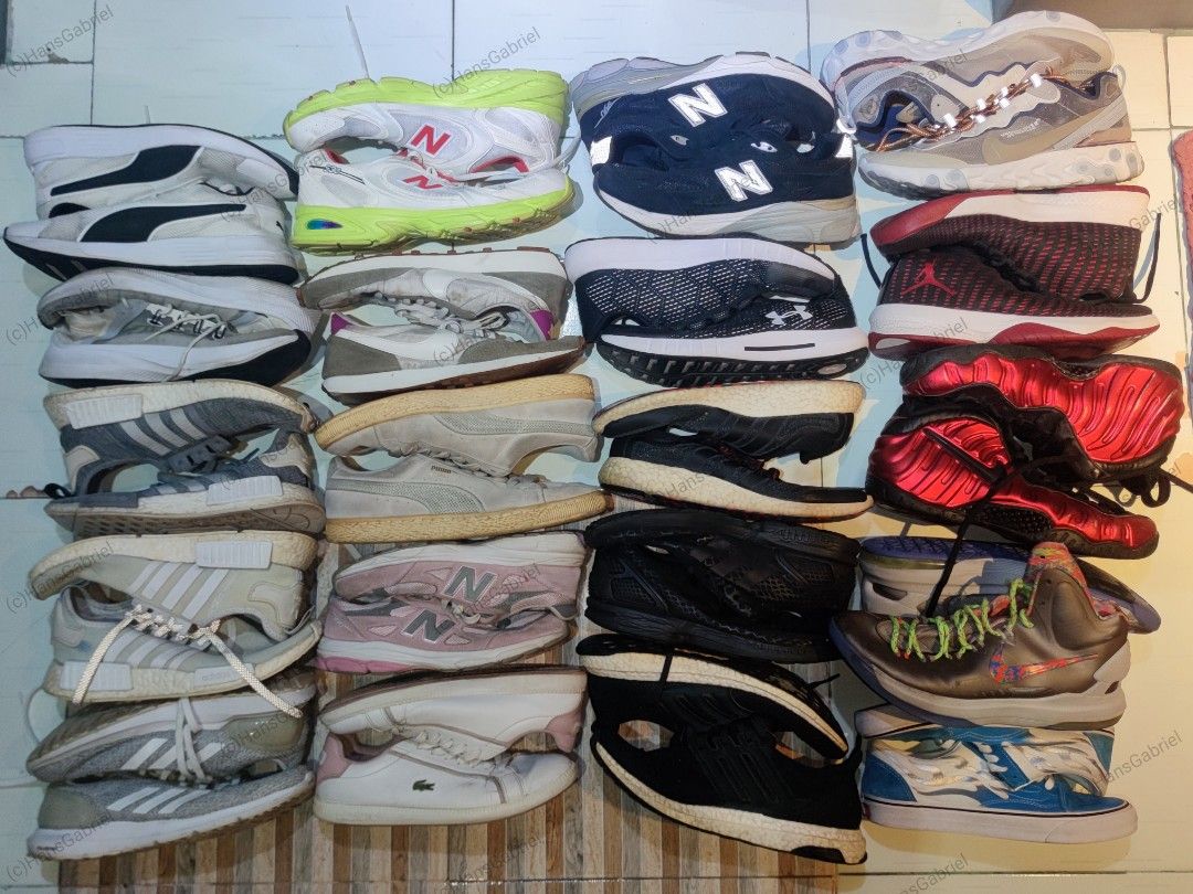 Ukay Shoes Bundle 20 Pairs on Carousell