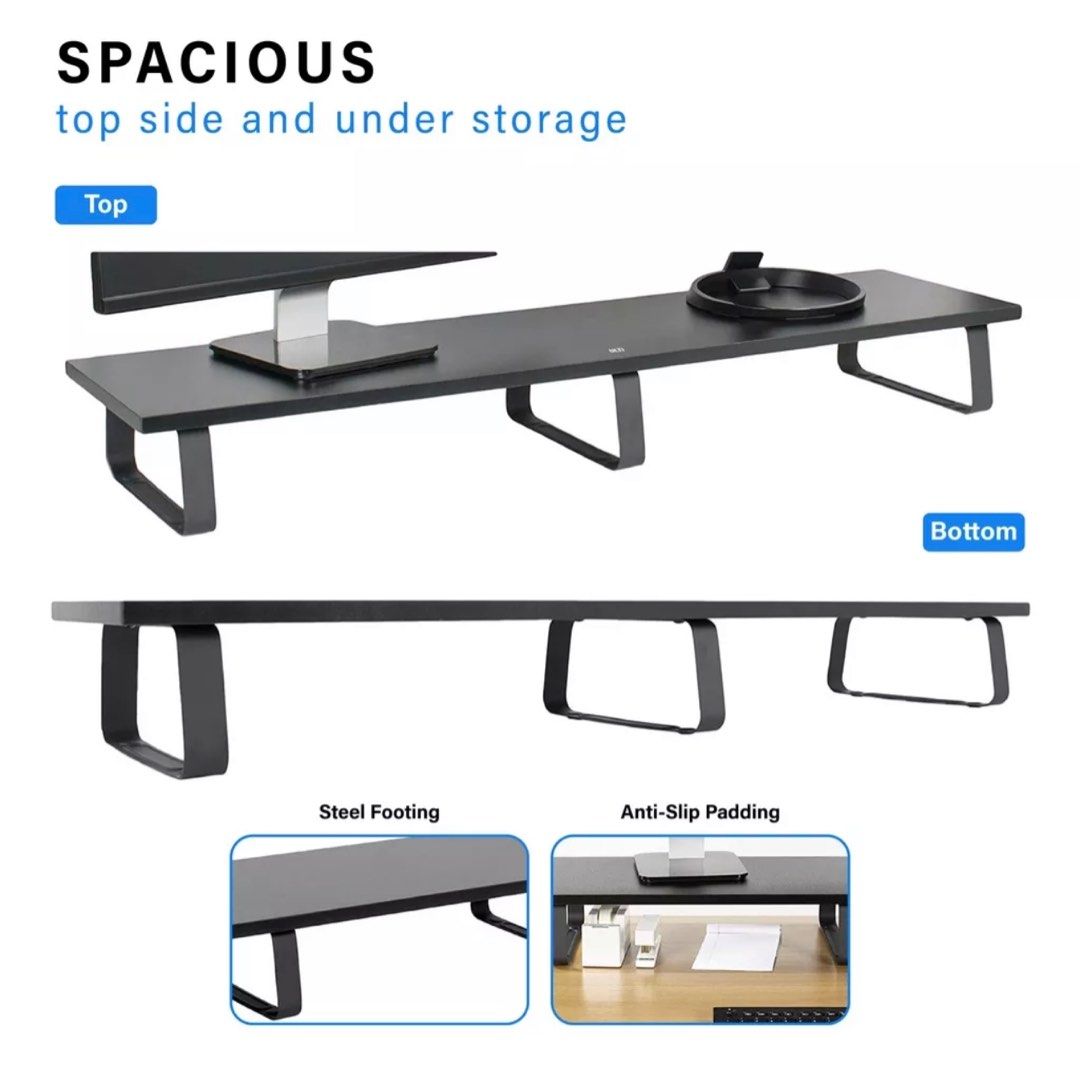 ULTi Extra Long Monitor Riser Stand, Computers & Tech, Parts ...