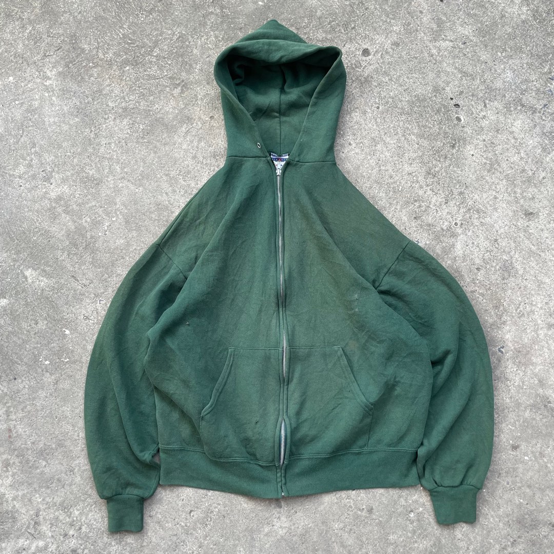 Vintage Jerzees Zip Up Jacket on Carousell