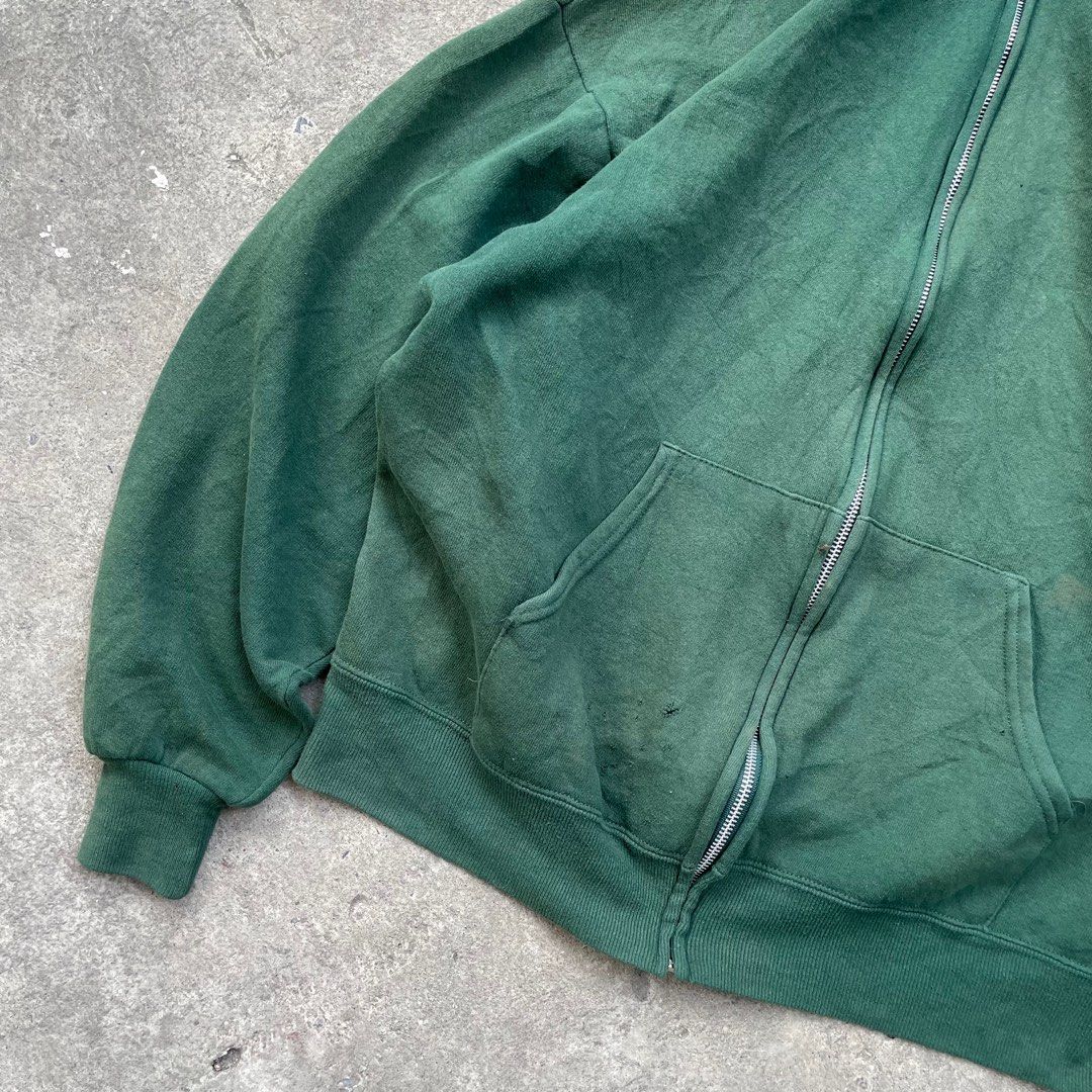 Vintage Jerzees Zip Up Jacket on Carousell