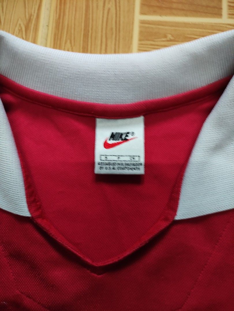 Vintage nike football jersey red tag on Carousell