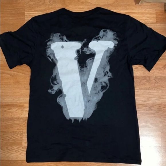 Vlone smoke, Men's Fashion, Tops & Sets, Tshirts & Polo Shirts on Carousell