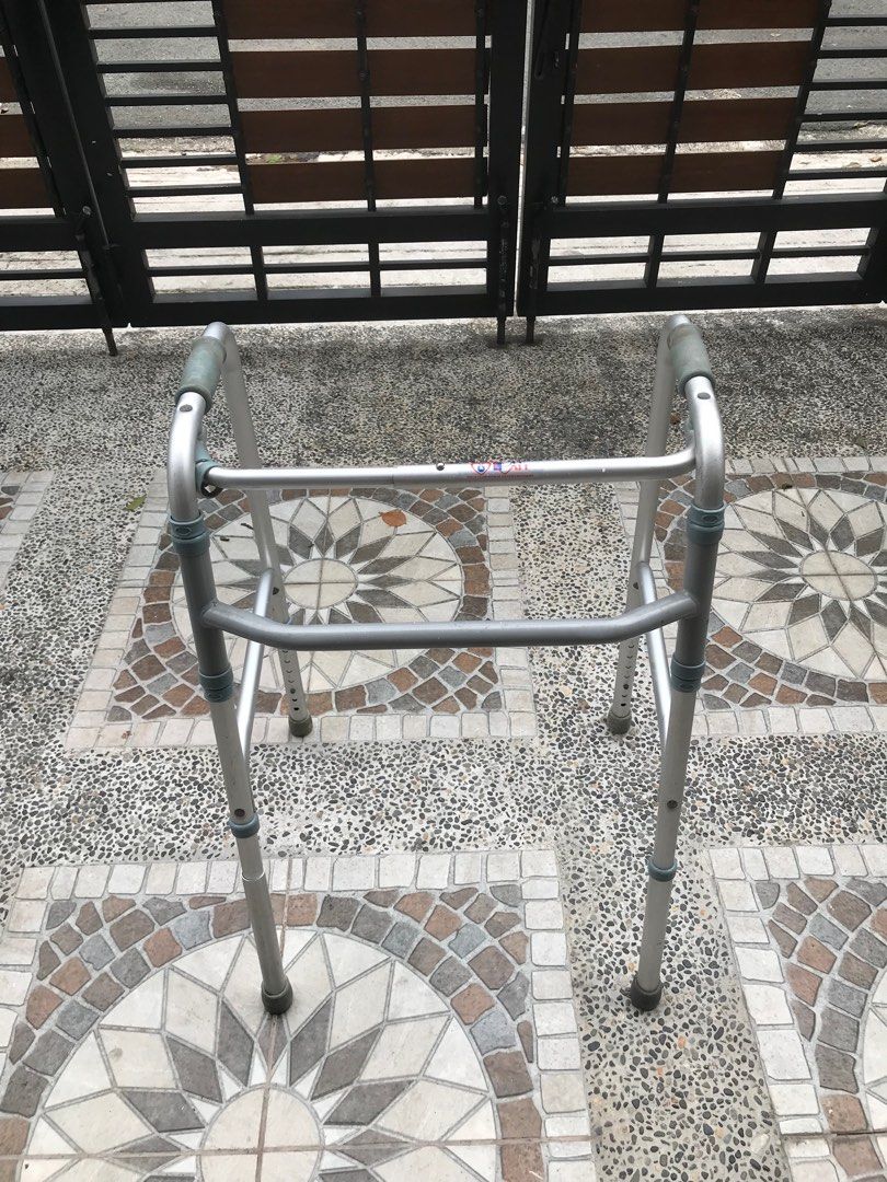 Walker with Free Cane / Tungkod on Carousell