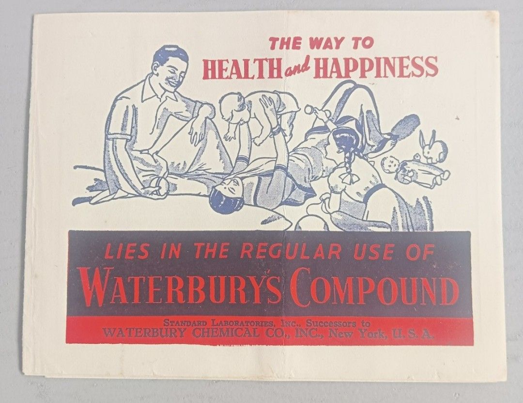 WATERBURY'S COMPOUND , instruction manual in 6 regional languages ...