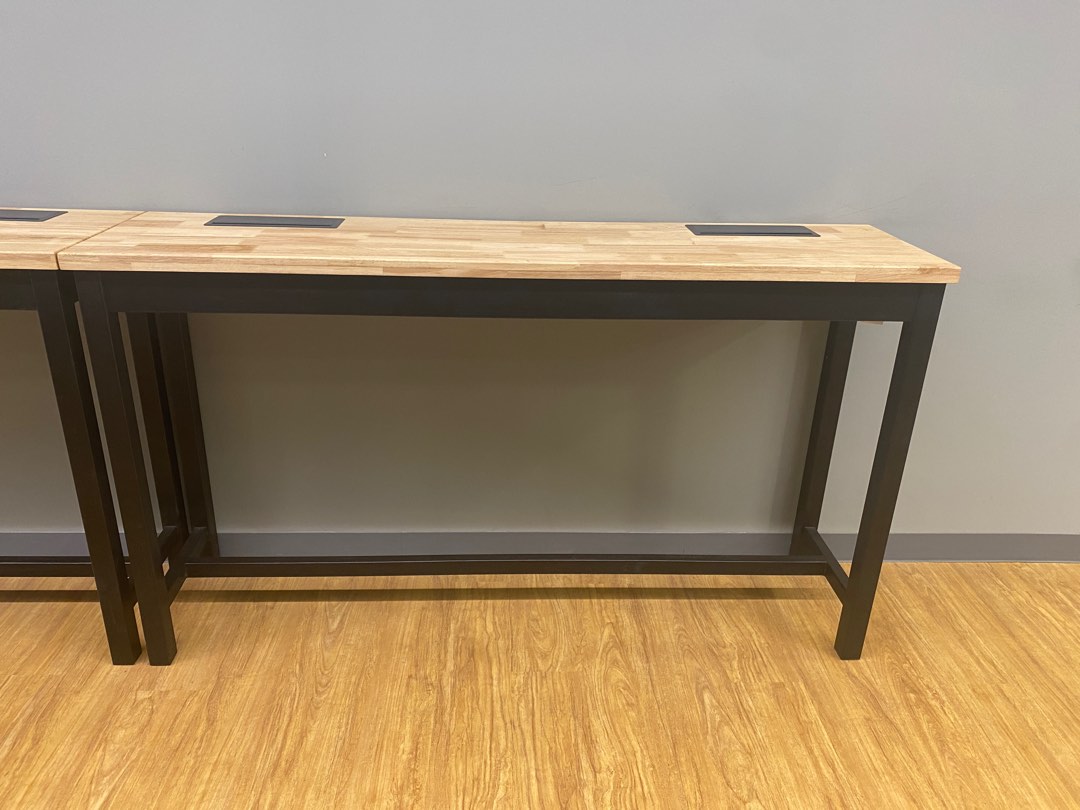 Wooden high table, Furniture & Home Living, Furniture, Tables & Sets on ...