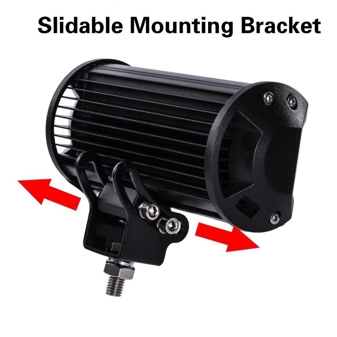WOWLED 2 x Slide Mounting Bracket for LED Work Light Bar Lamp ...