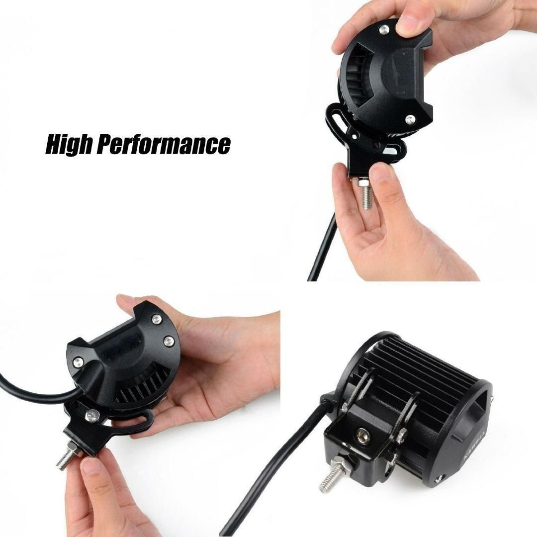 WOWLED 2 x Slide Mounting Bracket for LED Work Light Bar Lamp ...