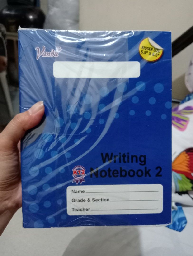 Writing Notebook For Grade 2 Hobbies And Toys Stationary And Craft Stationery And School Supplies