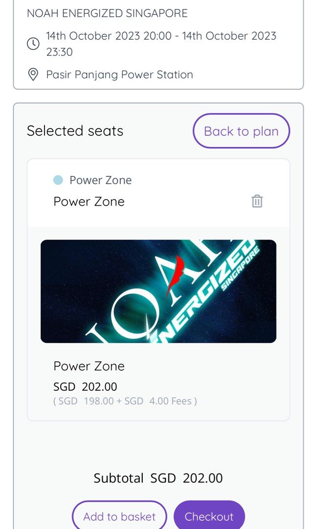 (WTS) NOAH ENERGIZED LIVE IN SG CONCERT, Tickets & Vouchers, Event Tickets on Carousell