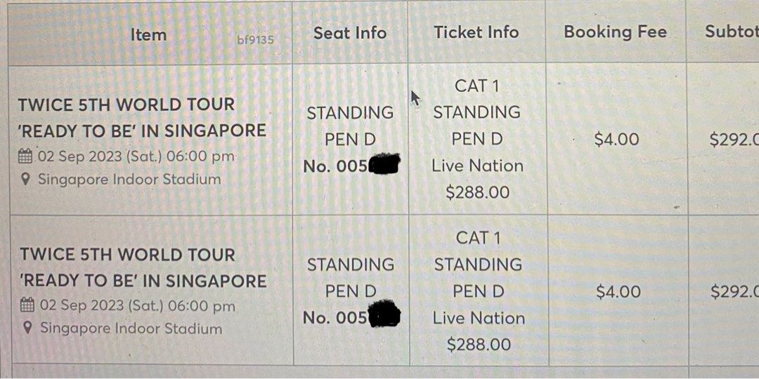TWICE Ticket LOWER THAN RETAIL PRICE , Tickets & Vouchers, Event ...
