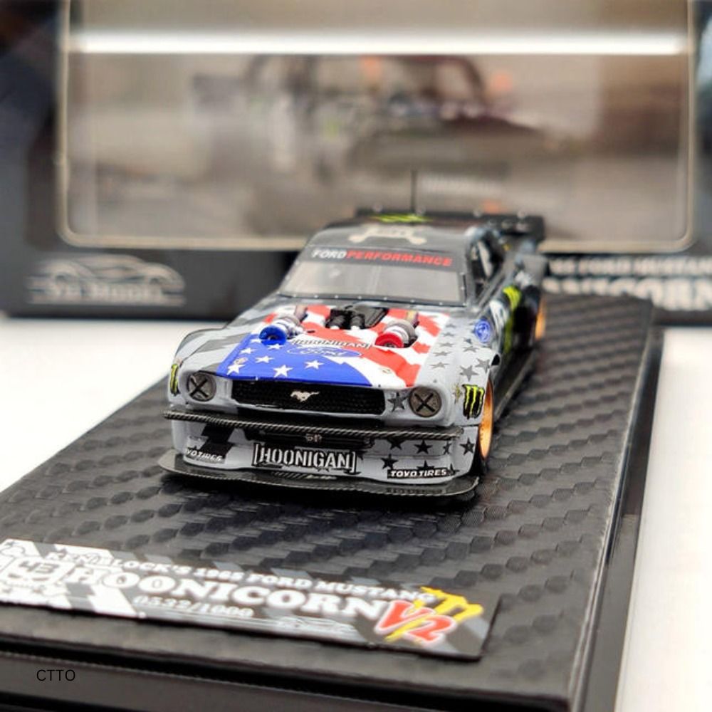 YM 1/64 Scale Resin Model Ken Block's 1965 Ford Mustang Hoonicorn US ...