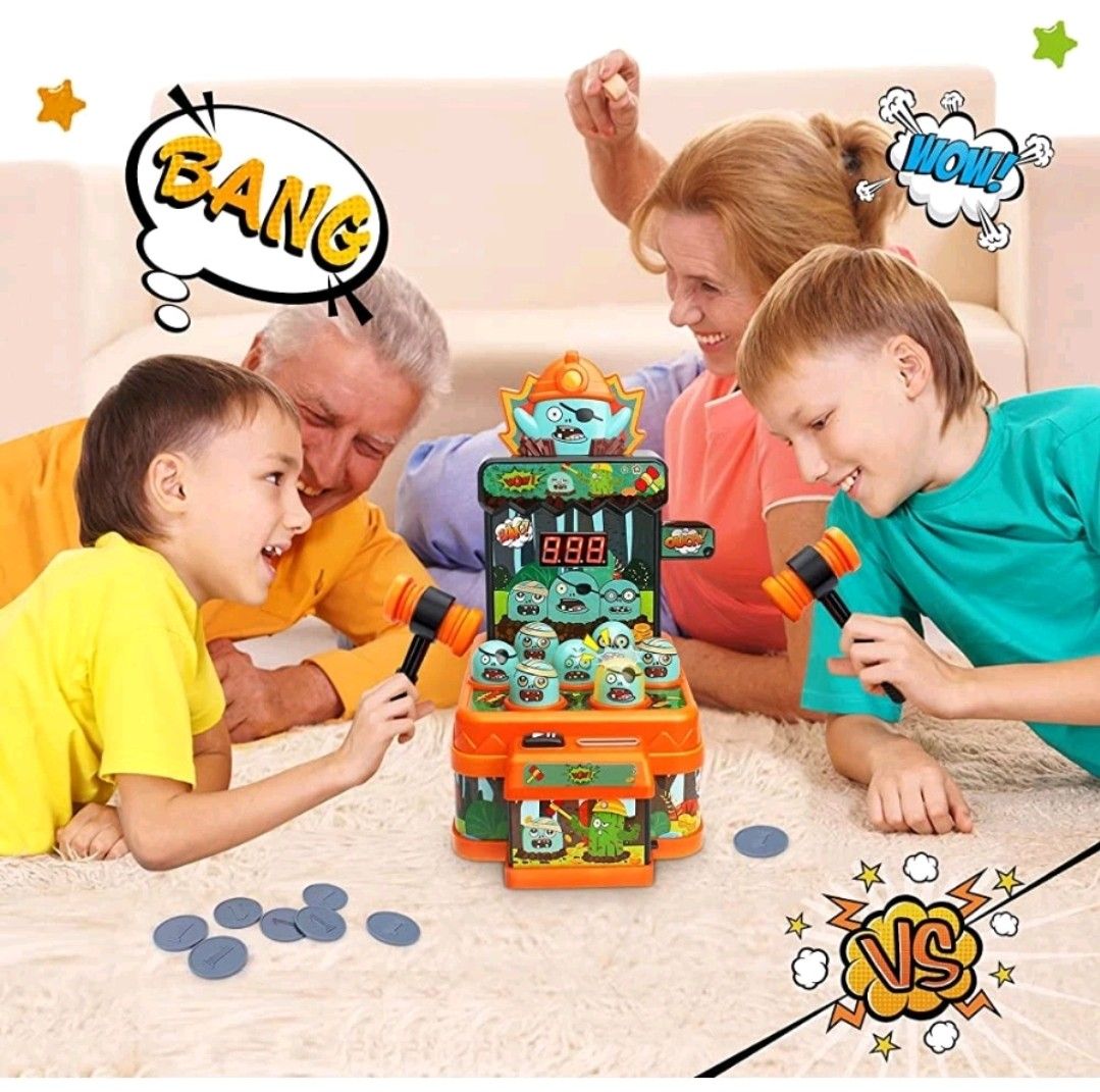 Zombie war - whack a mole arcade game, Hobbies & Toys, Toys & Games on ...