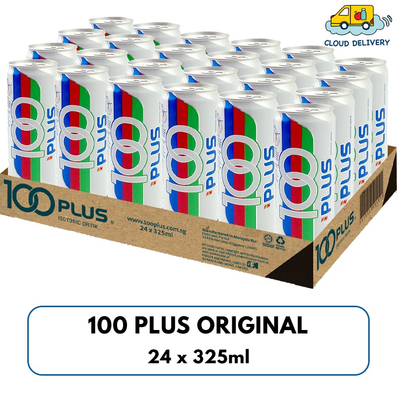 100 Plus Original Can (24 x 325ml), Food & Drinks, Beverages on Carousell