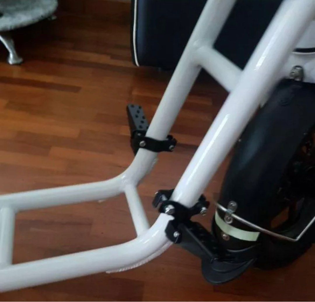 $10 Foldable Child Pillion Foot Pedal for Fiido Front / Ebike / bicycle ...