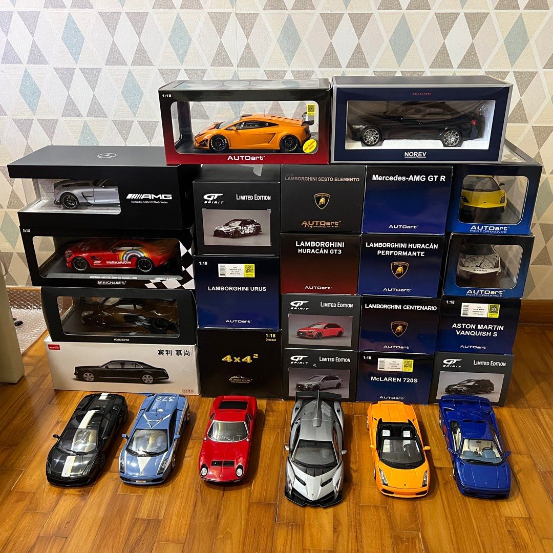 1/18 Autoart Norev OEM Kyosho Maisto Bburago Almost Real Gt Spirit ...