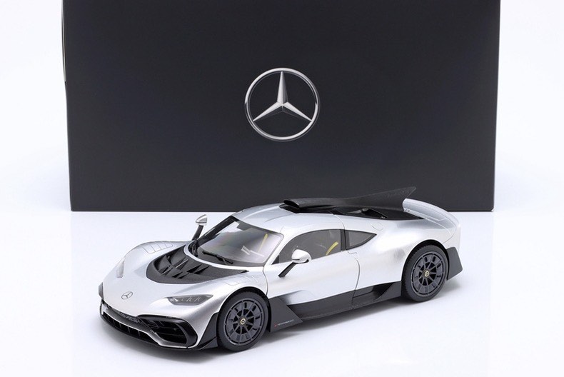 1/18 NZG Mercedes AMG One (full opening diecast) (Silver, Black ...