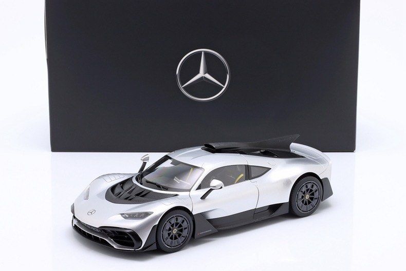 1/18 NZG Mercedes AMG One (full opening diecast) (Silver, Black ...