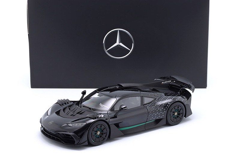 1/18 NZG Mercedes AMG One (full opening diecast) (Silver, Black ...