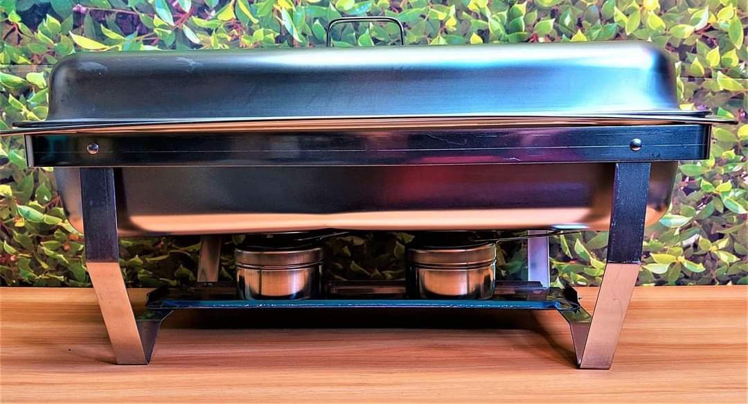 11L Chafing Dish Stainless Steel Buffet Food Warmer Features:Sturdy ...