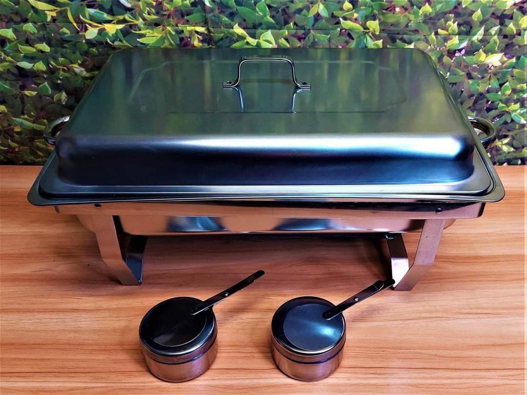 11L Chafing Dish Stainless Steel Buffet Food Warmer Features:Sturdy ...