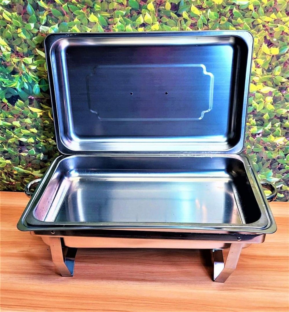11L Chafing Dish Stainless Steel Buffet Food Warmer Features:Sturdy ...