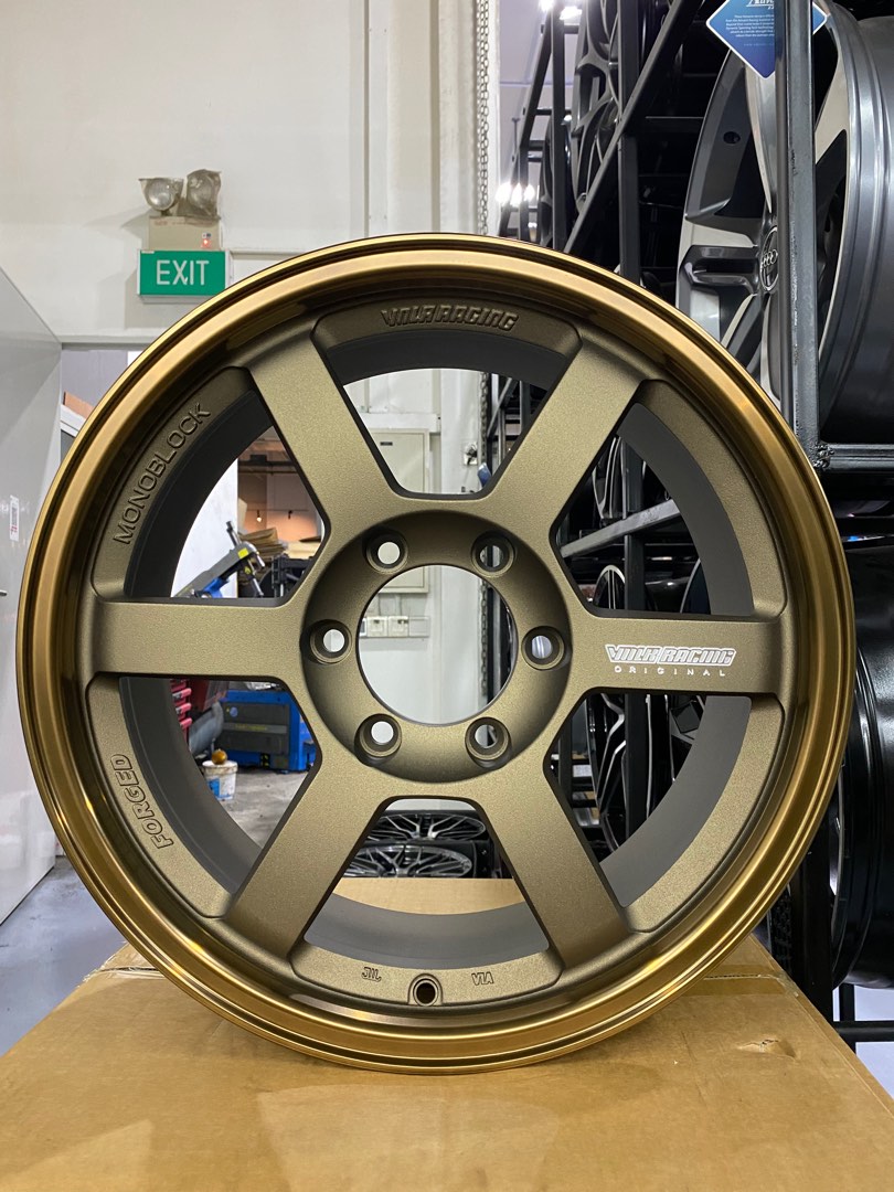18" TE37 Design Sport Rim 6x139.7, Car Accessories, Tyres & Rims on ...