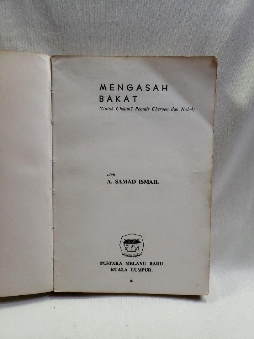 1966 CETAKAN PERTAMA / 2 BUKU / BUKU NOVEL VINTAGE KLASIK -MENGASAH ...