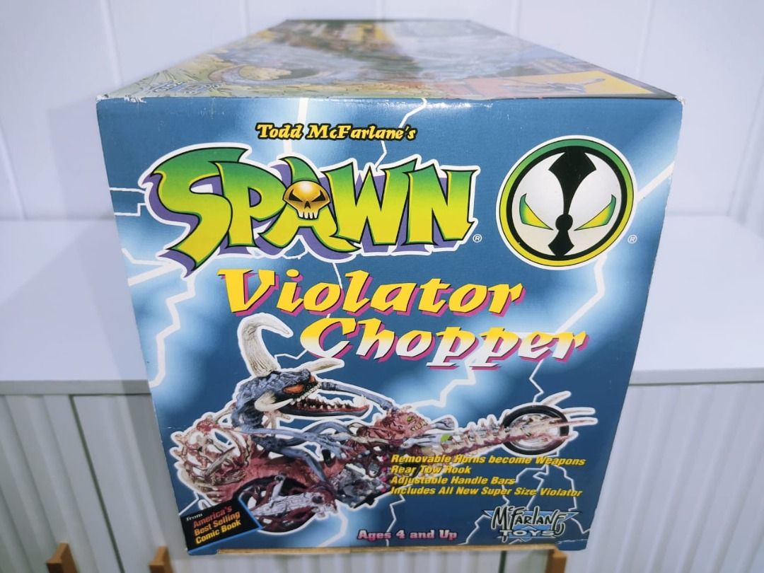 1995 VIOLATOR CHOPPER SPAWN MCFARLANE, Hobbies & Toys, Collectibles & Memorabilia, Vintage ...