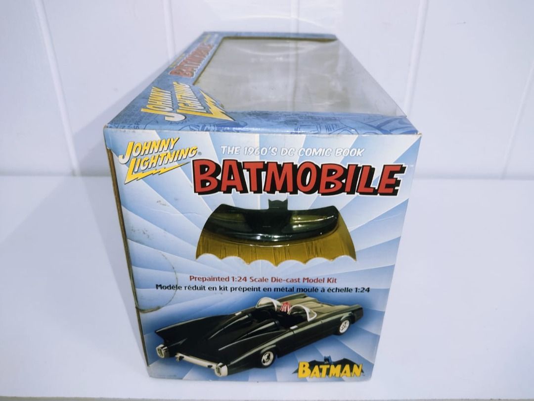 2002 BATMAN 1960s BATMOBILE JOHNNY LIGHTNING 1/24 SCALE DIECAST MODEL ...