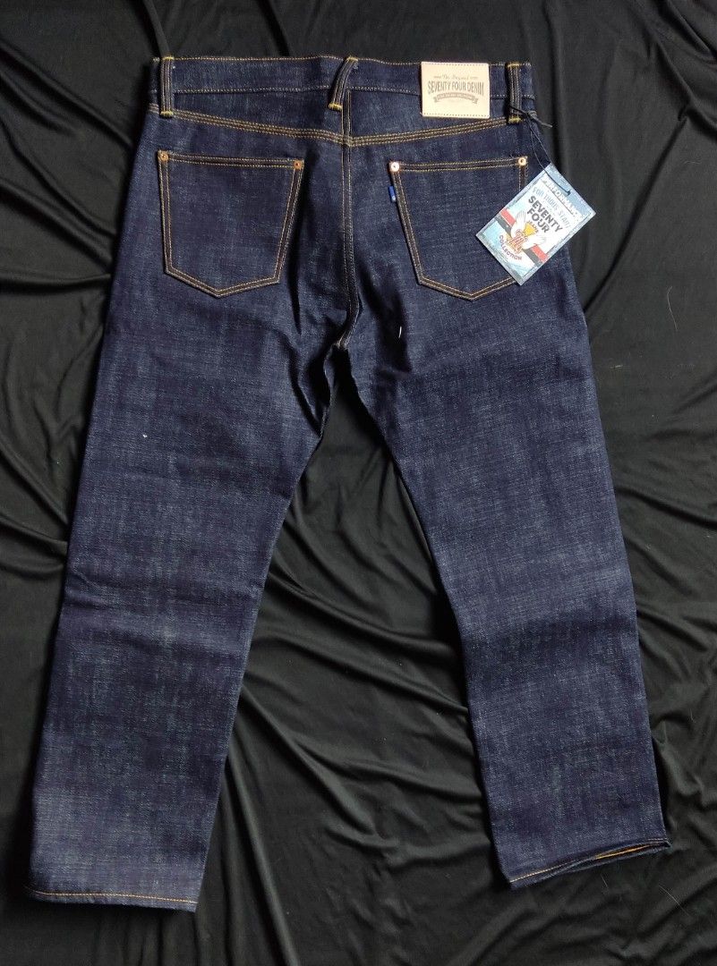 21oz heavyweight raw denim red Selvedge, Men's Fashion, Bottoms, Jeans ...