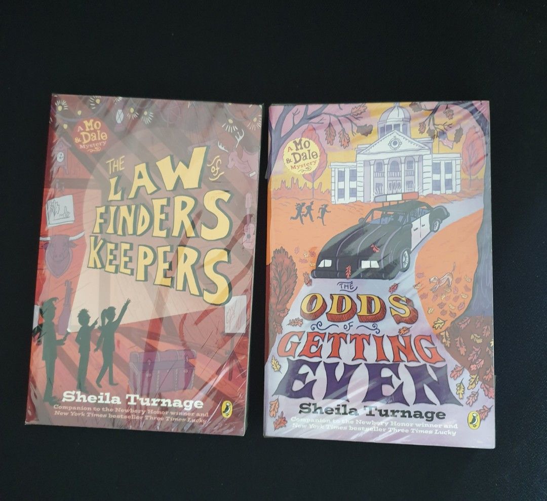 2 x Books: The Odds of Getting Even & The Law of Finders Keepers by ...