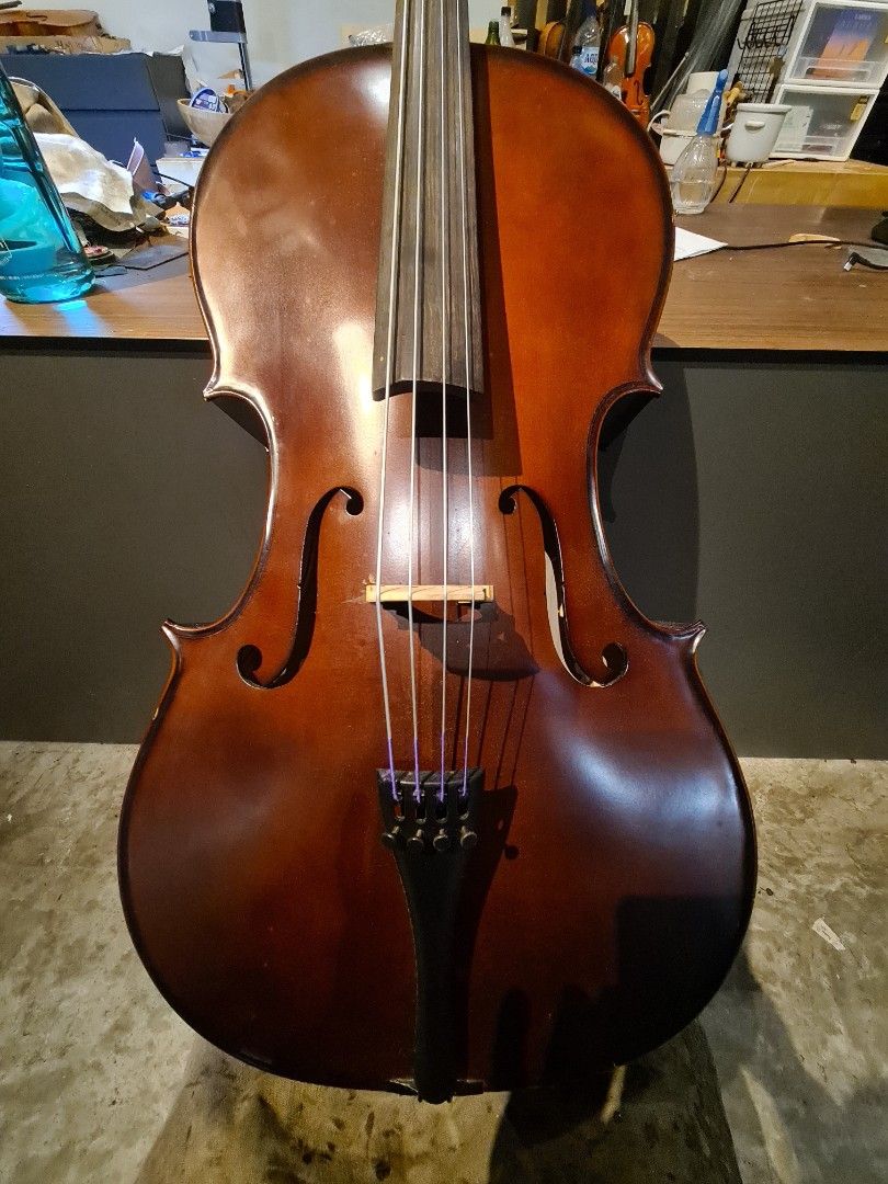 3/4 Handmade Solid wood Cello, Hobbies & Toys, Music & Media, Musical ...