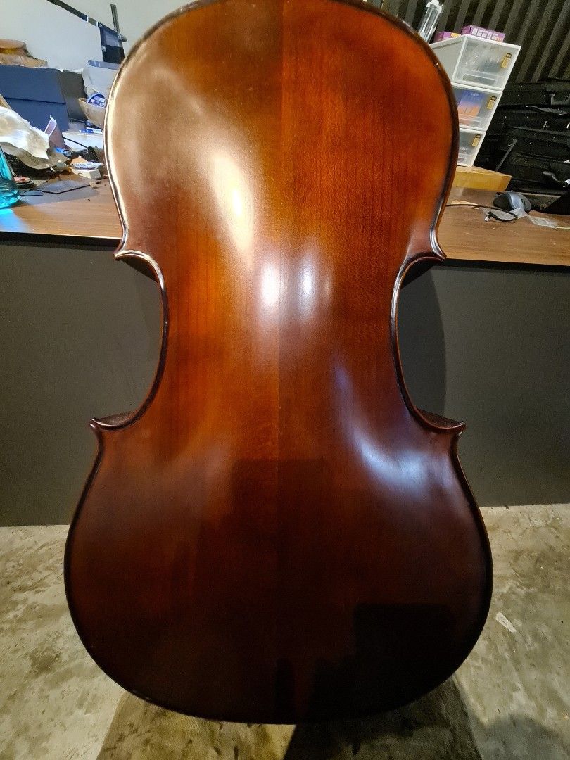3/4 Handmade Solid wood Cello, Hobbies & Toys, Music & Media, Musical ...