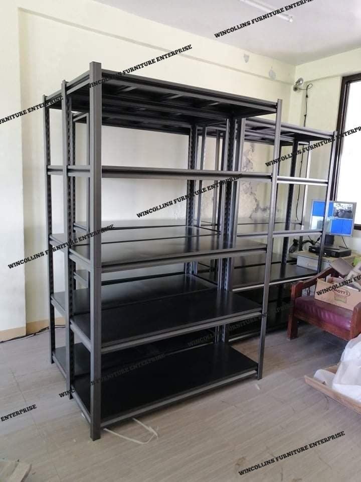 5 LAYER OPEN SHELVES / STEEL RACK, Furniture & Home Living, Furniture ...