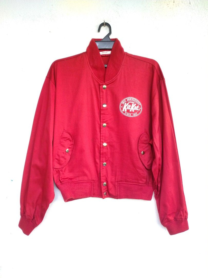 Vintage 80s Mackintosh's kit Kat bomber jacket, Men's Fashion, Coats ...