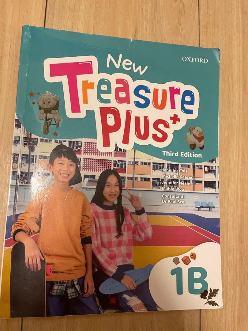 中一英文書 New Treasure plus+ 1A. 1B, 興趣及遊戲, 書本 & 文具, 教科書 - Carousell
