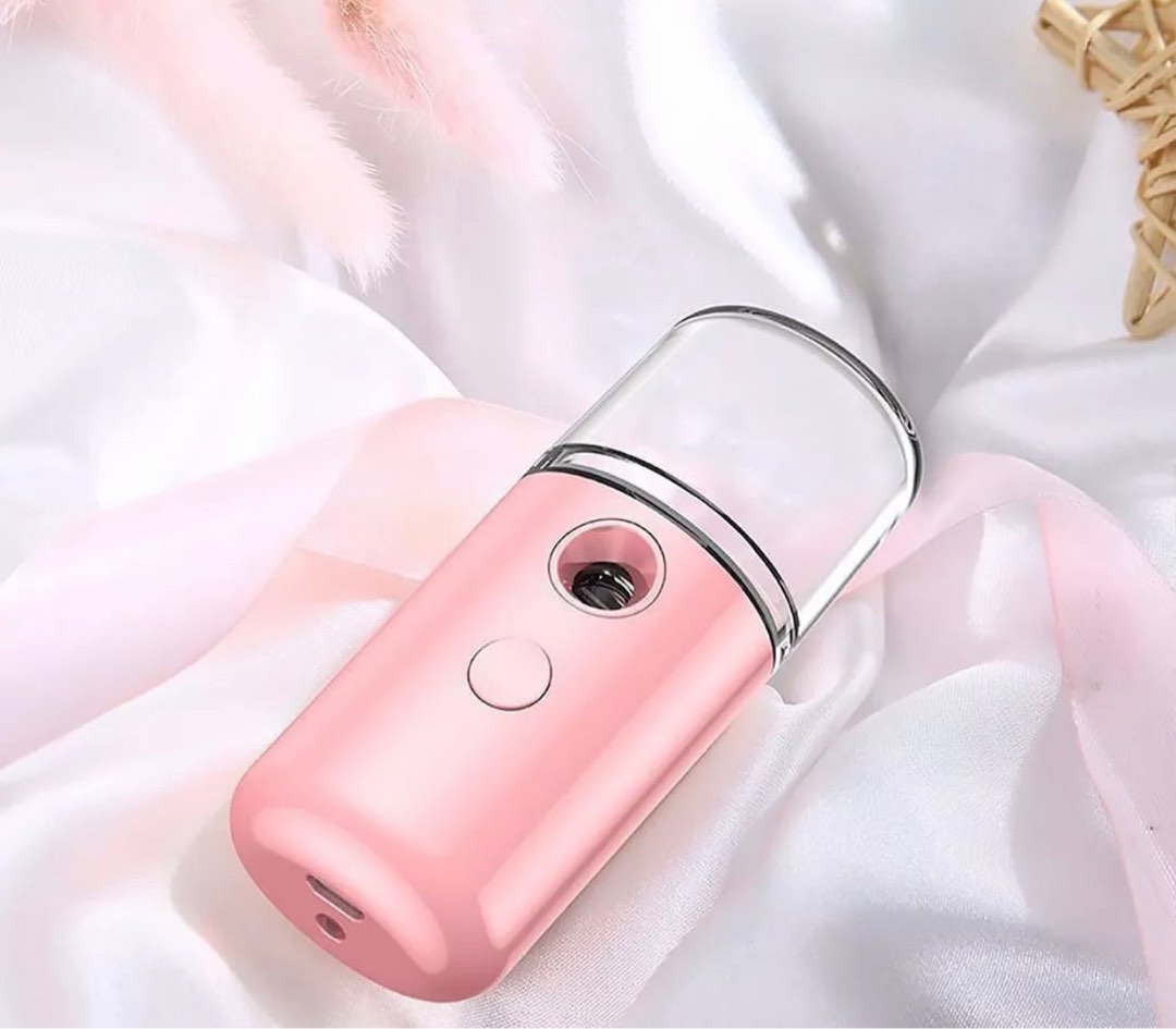 [ PINK ] PORTABLE NANO MIST SPRAYER, Beauty & Personal Care, Face, Face ...