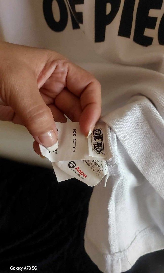 Aape X One Piece(Legit), Men's Fashion, Tops & Sets, Tshirts & Polo ...