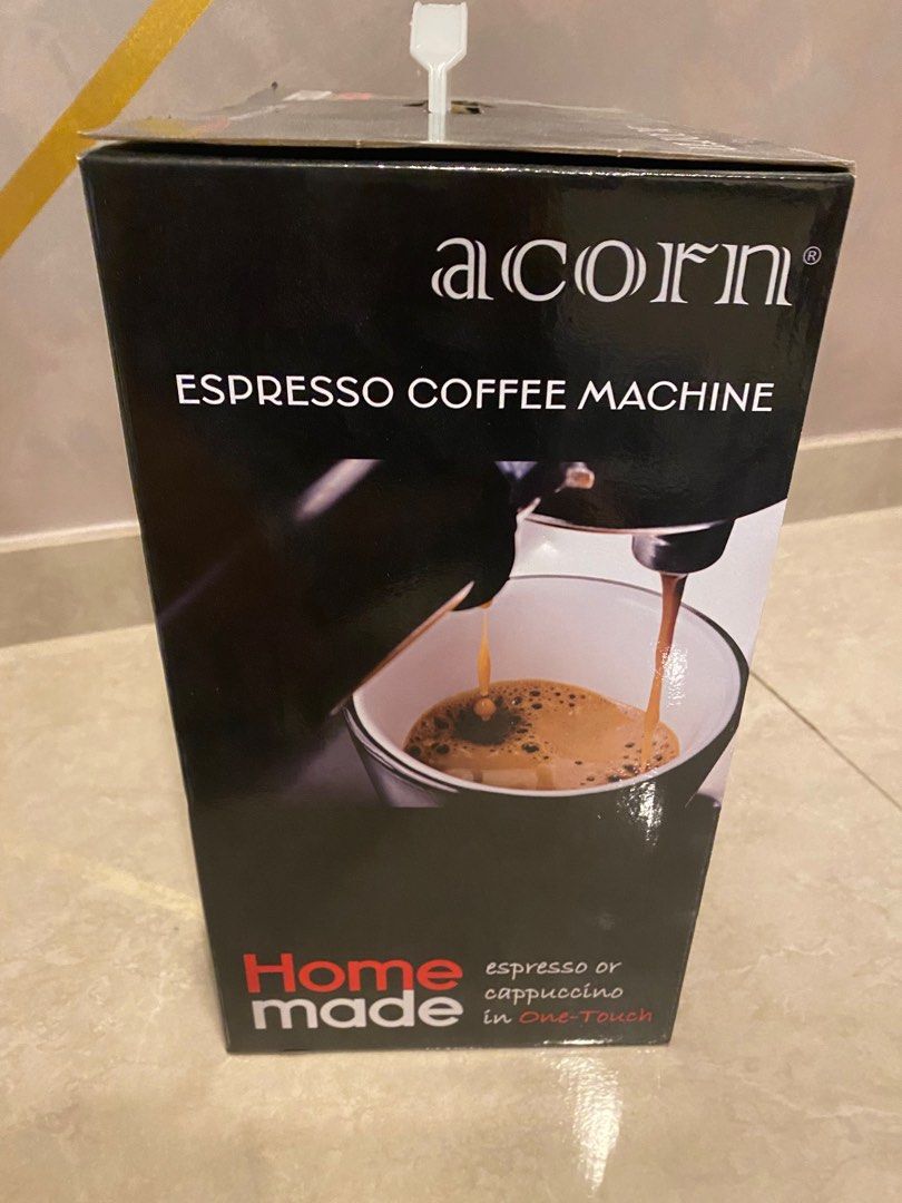 Acorn coffee machine (brand new) ST697B, TV & Home Appliances, Kitchen Appliances, Coffee ...