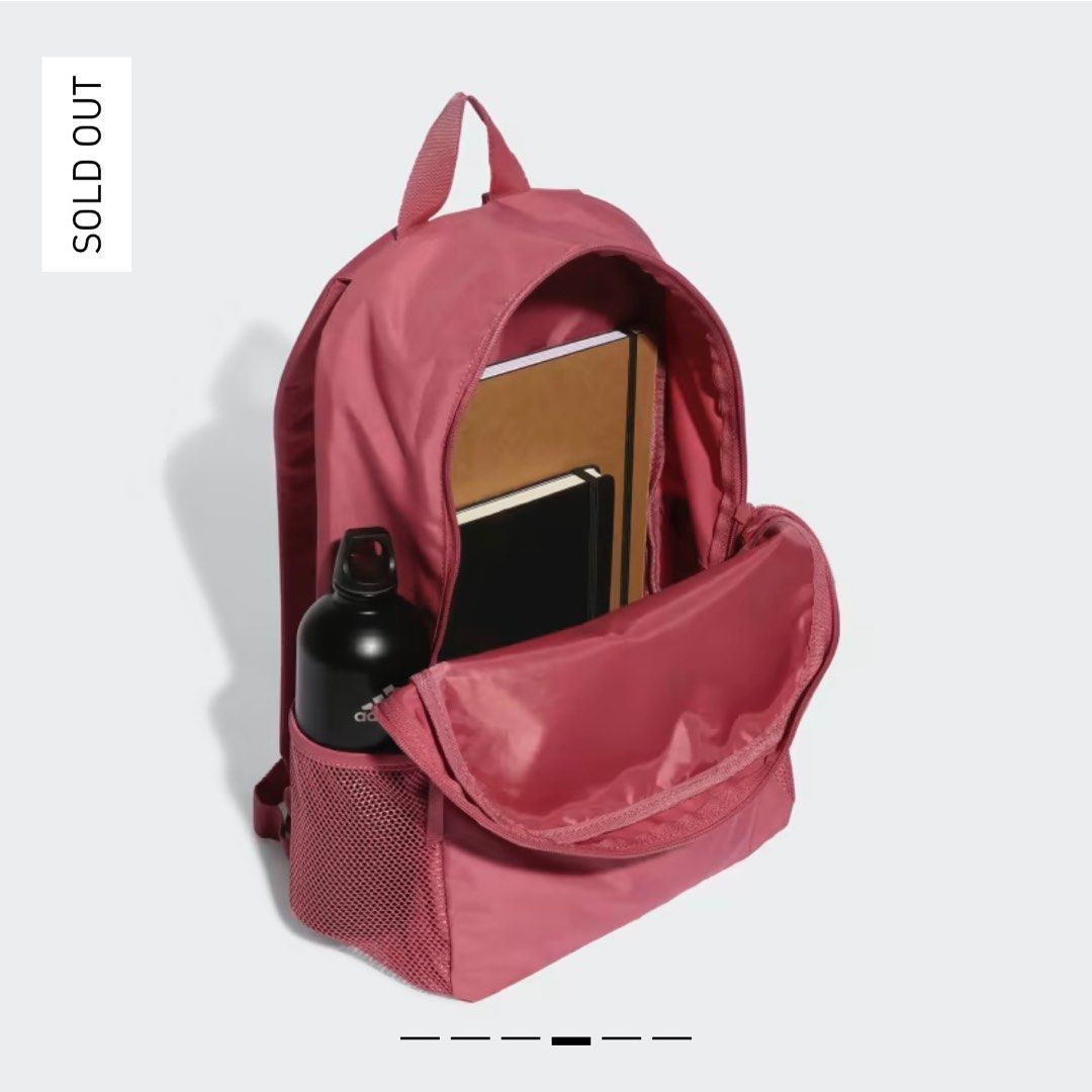 Adidas Backpack (Pink), Women's Fashion, Bags & Wallets, Backpacks on ...