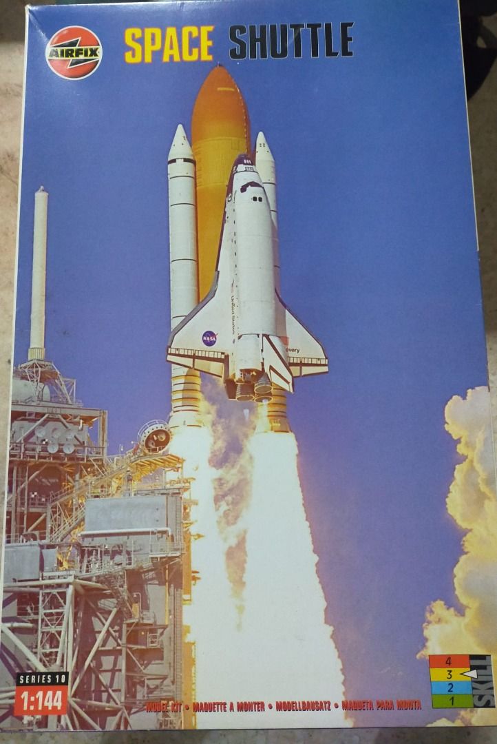 Airfix 10170 - NASA Space Shuttle - 1/144 Scale Model Kit, Hobbies ...