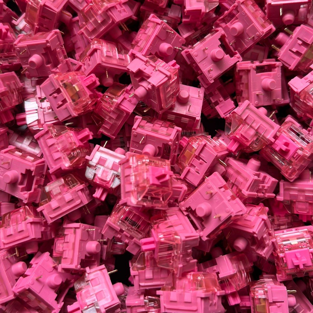 akko rose red switches, Computers & Tech, Parts & Accessories, Computer ...