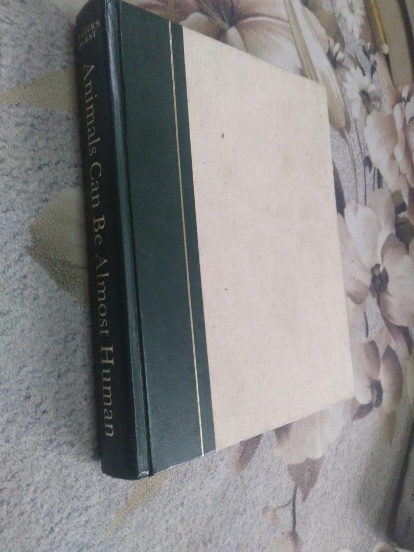 Animal Can Be Almos Human ( Vintage Book ), Hobbies & Toys, Books ...