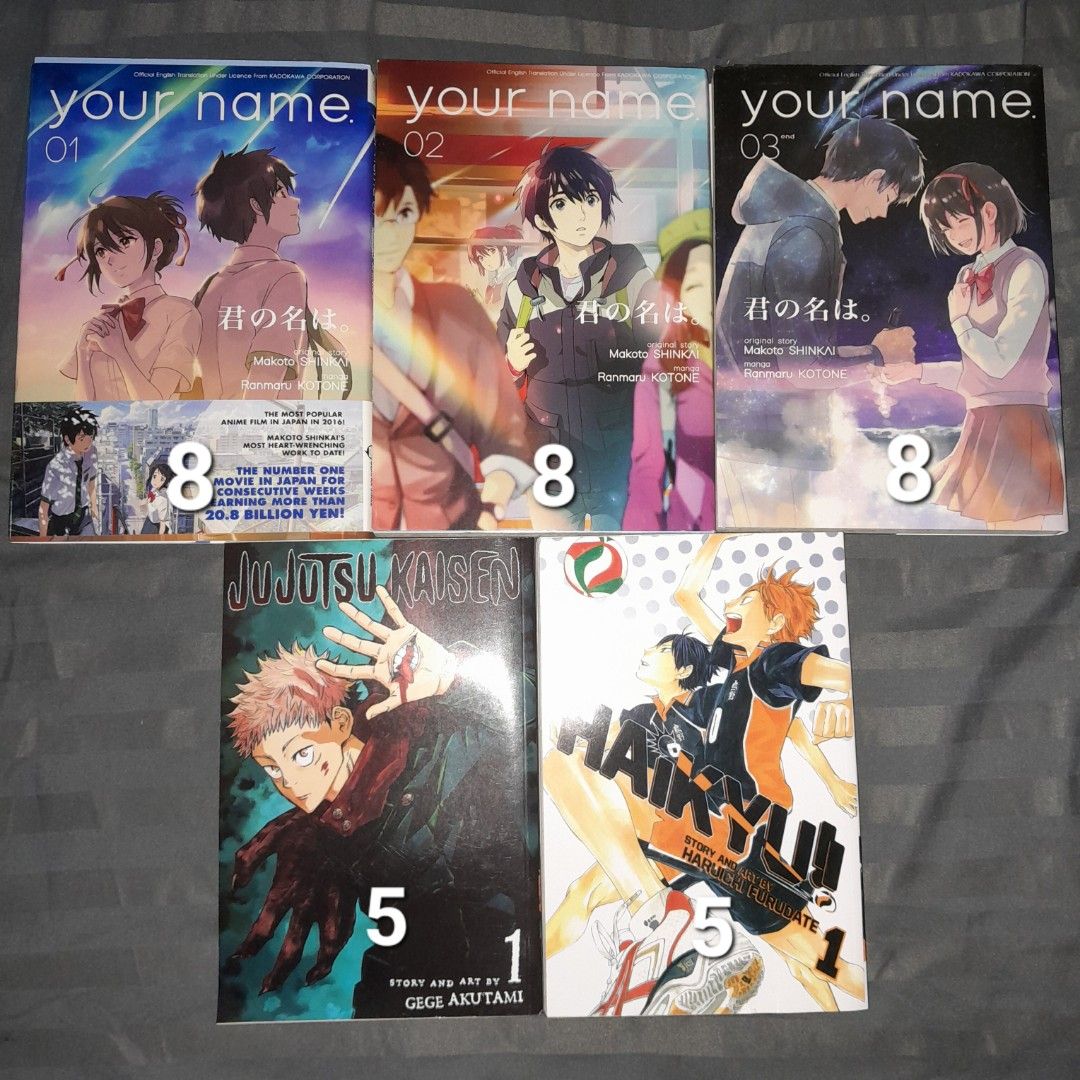 ANIME COMICS FOR SALE, Hobbies & Toys, Books & Magazines, Comics ...