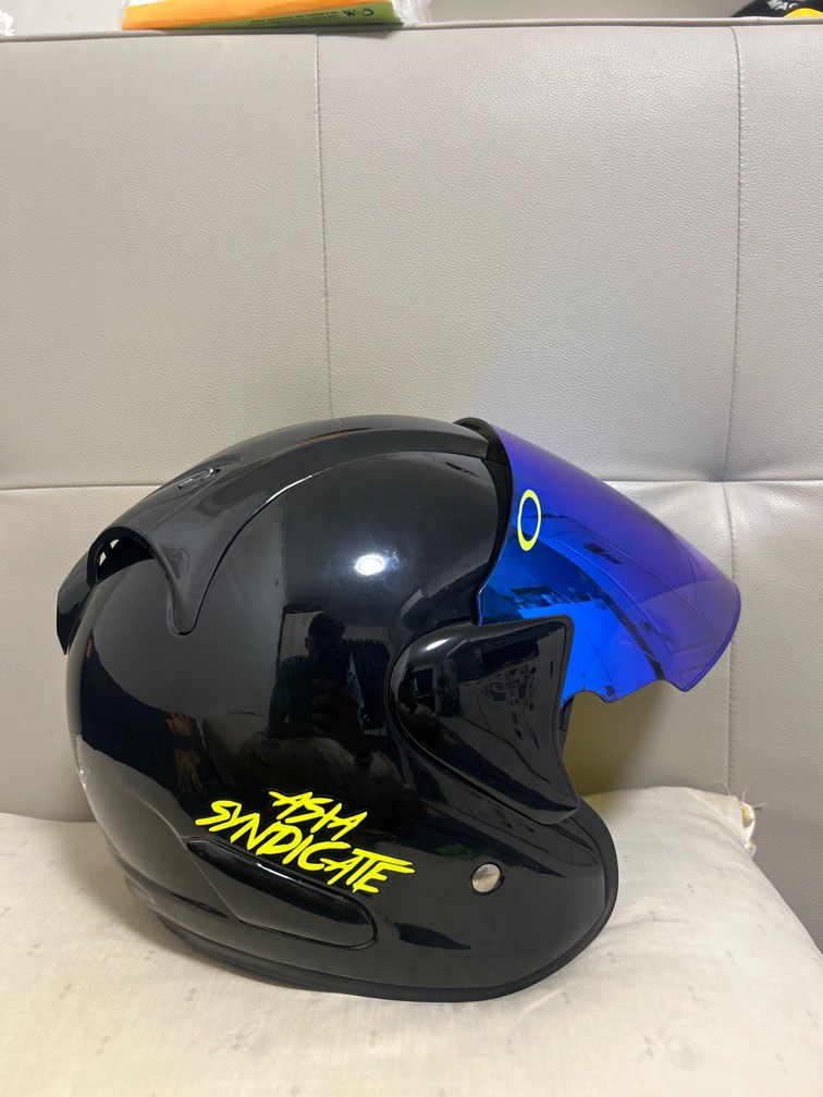 arc ritz black, Motorcycles, Motorcycle Apparel on Carousell