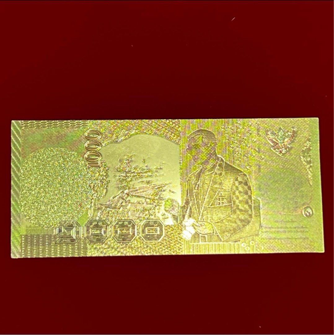 Archan Thep Golden Wealth Note, Hobbies & Toys, Memorabilia ...