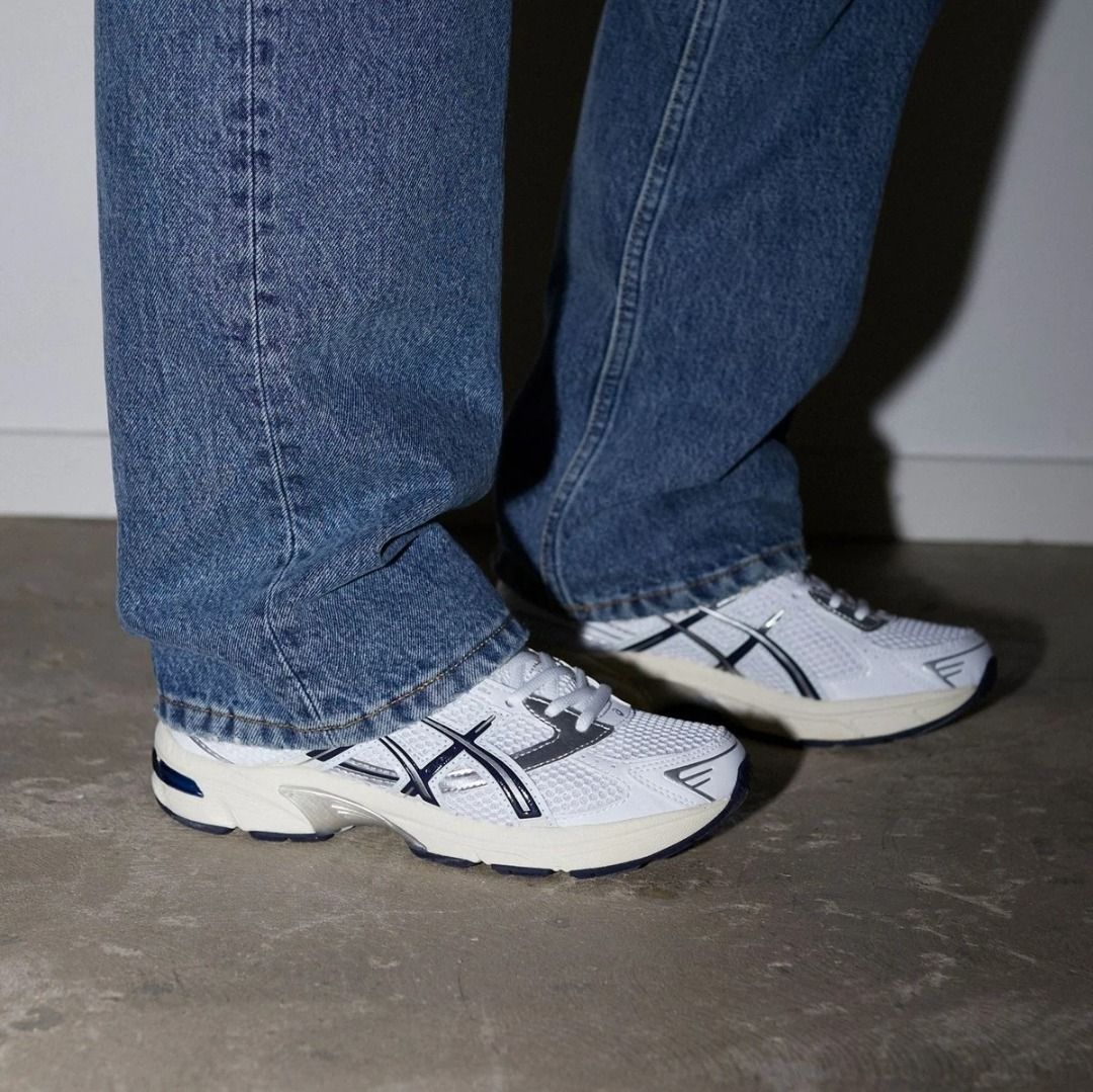 ASICS Gel-1130 White Midnight (W), Women's Fashion, Footwear, Sneakers on Carousell