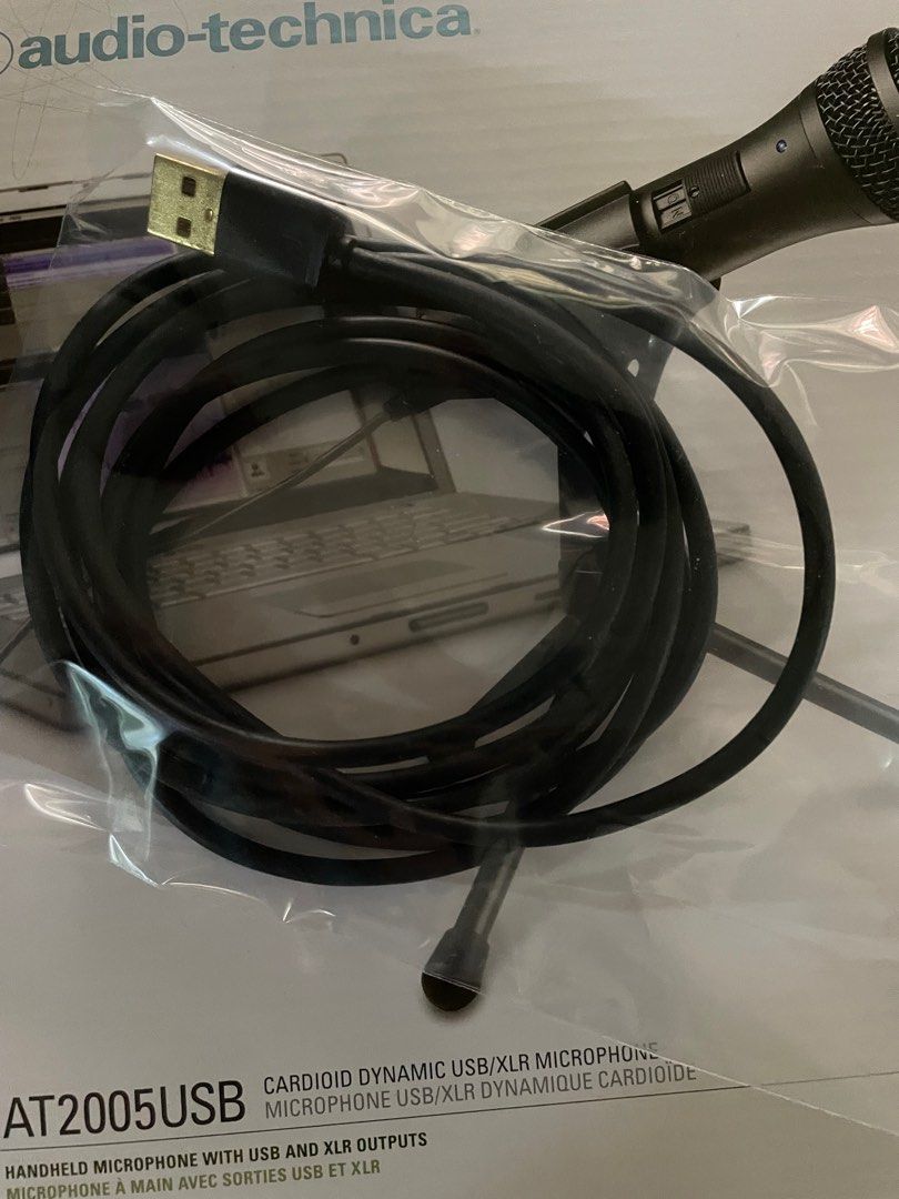 Audio Technica AT2005 usb/XLR, Audio, Microphones on Carousell